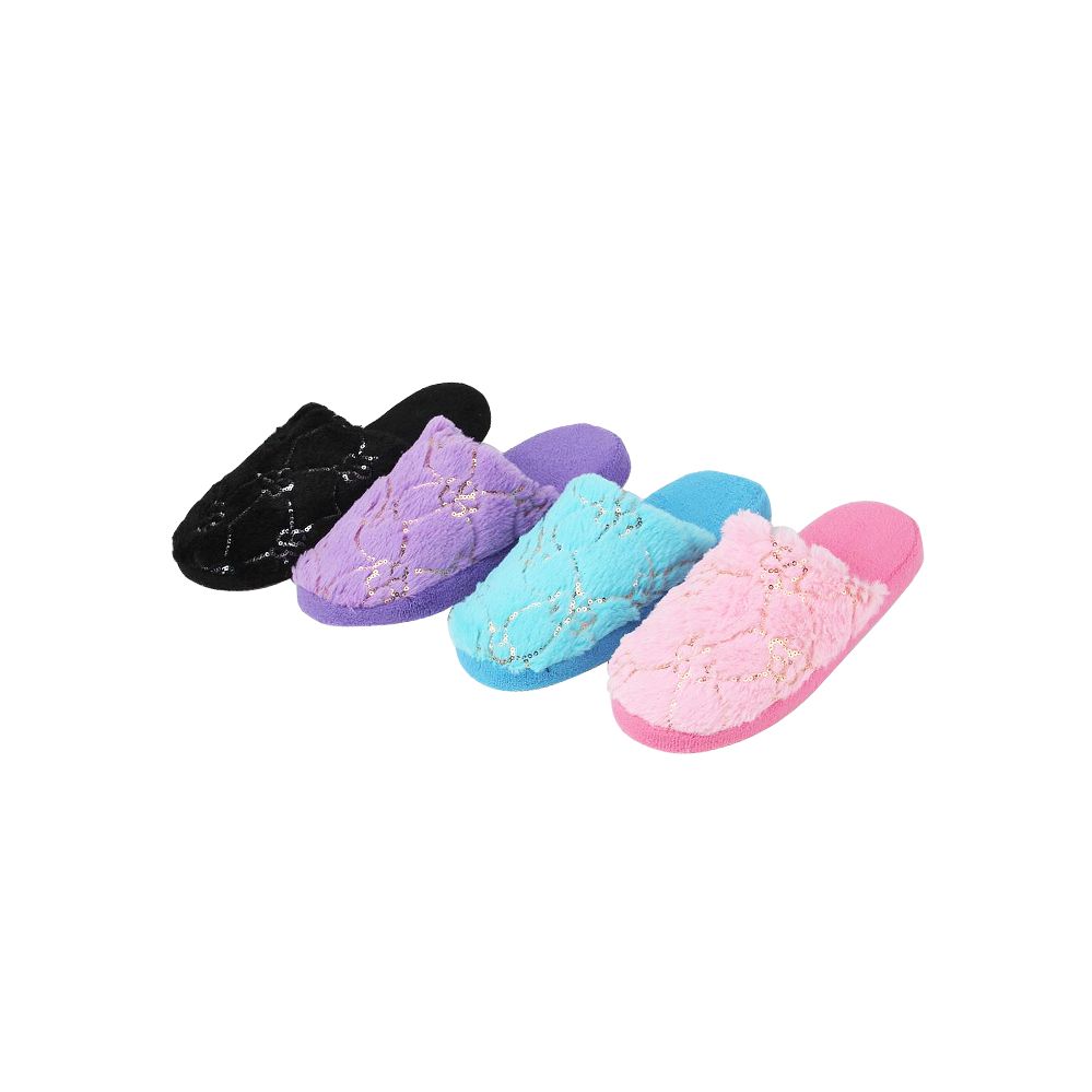 Wholesale Footwear Ladies House Slipper Assorted Colors | Distributor