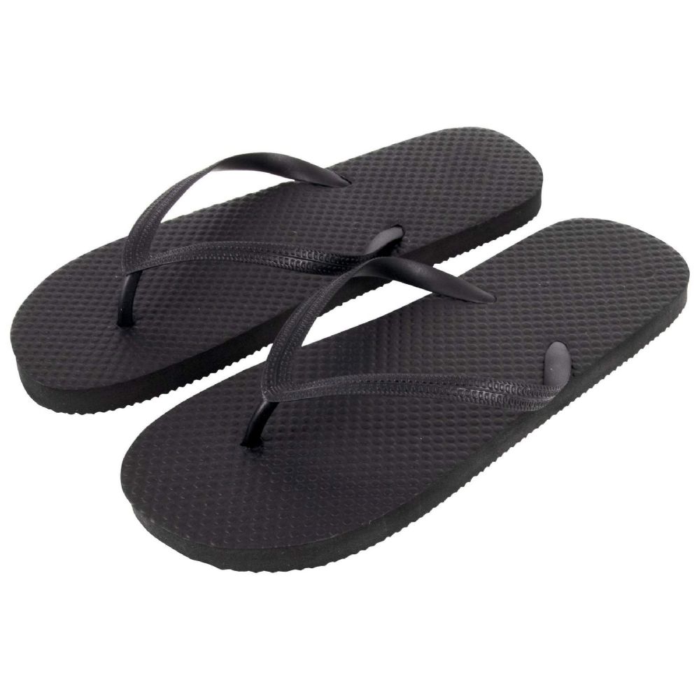 Wholesale Footwear Women's Flip Flops Black | Distributor Wholesale Footwear Women's Flip Flops Black | Distributor
