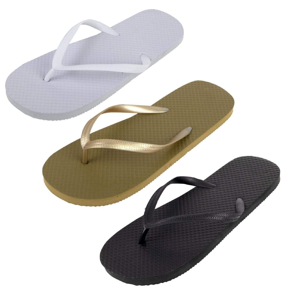 Wholesale Footwear Women's Flip Flops Black | Distributor Wholesale Footwear Women's Flip Flops Black | Distributor